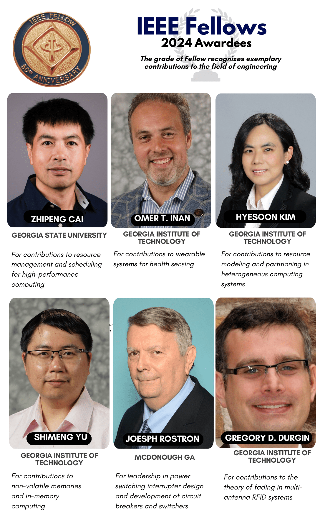 Awards – IEEE – Atlanta Section